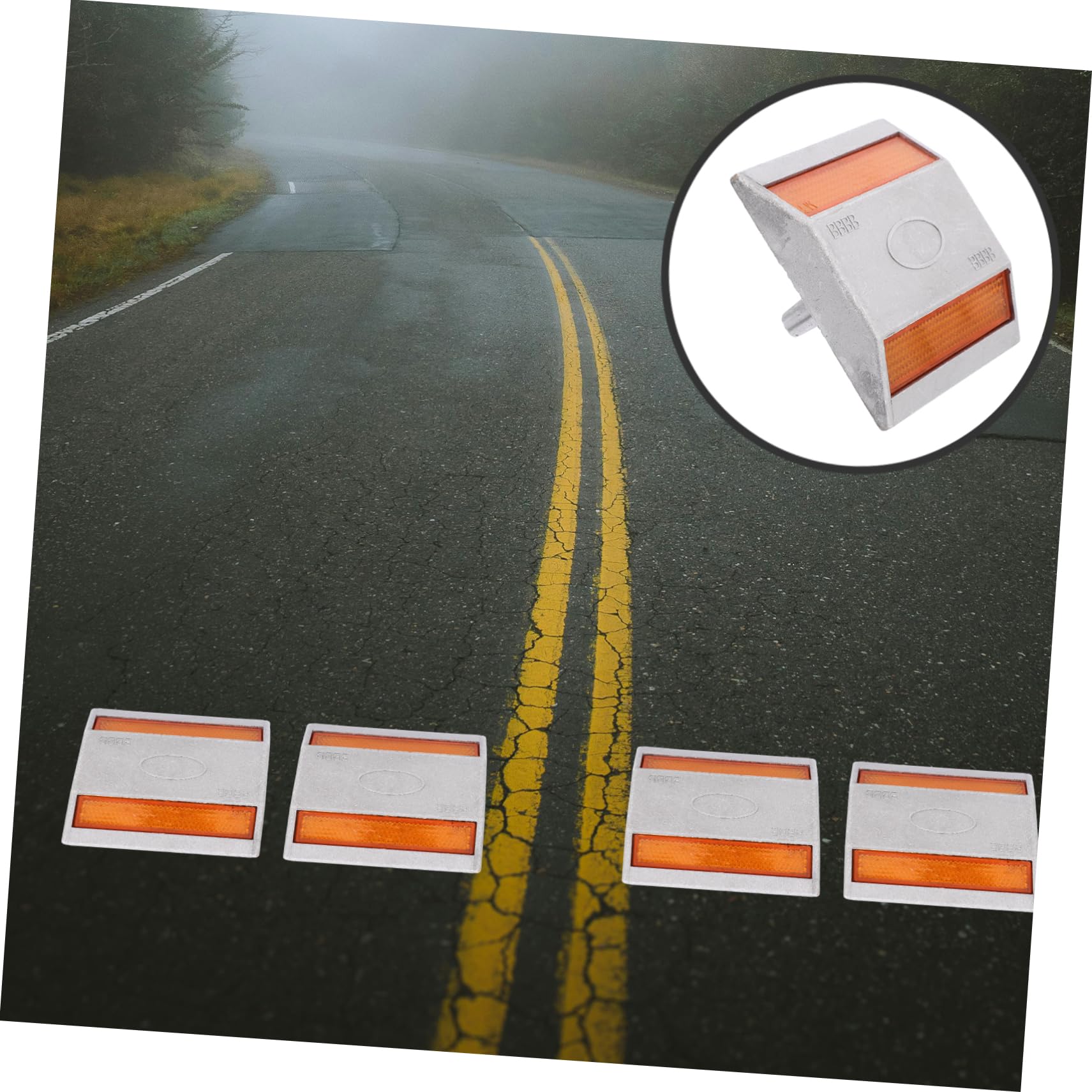 Road Reflectors For Safety