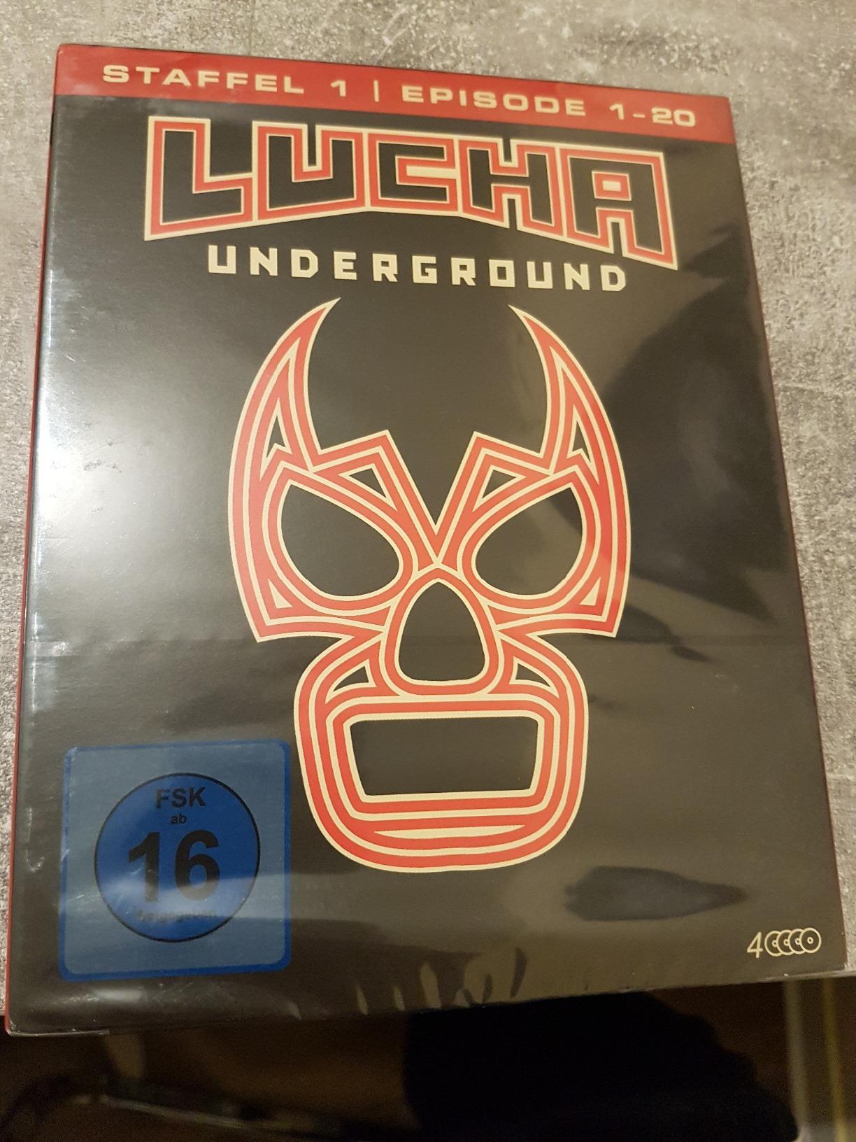 Lucha Underground - Season 1, Eps. 1-20 - 4-Disc Boxset ( ) (Blu-Ray ...