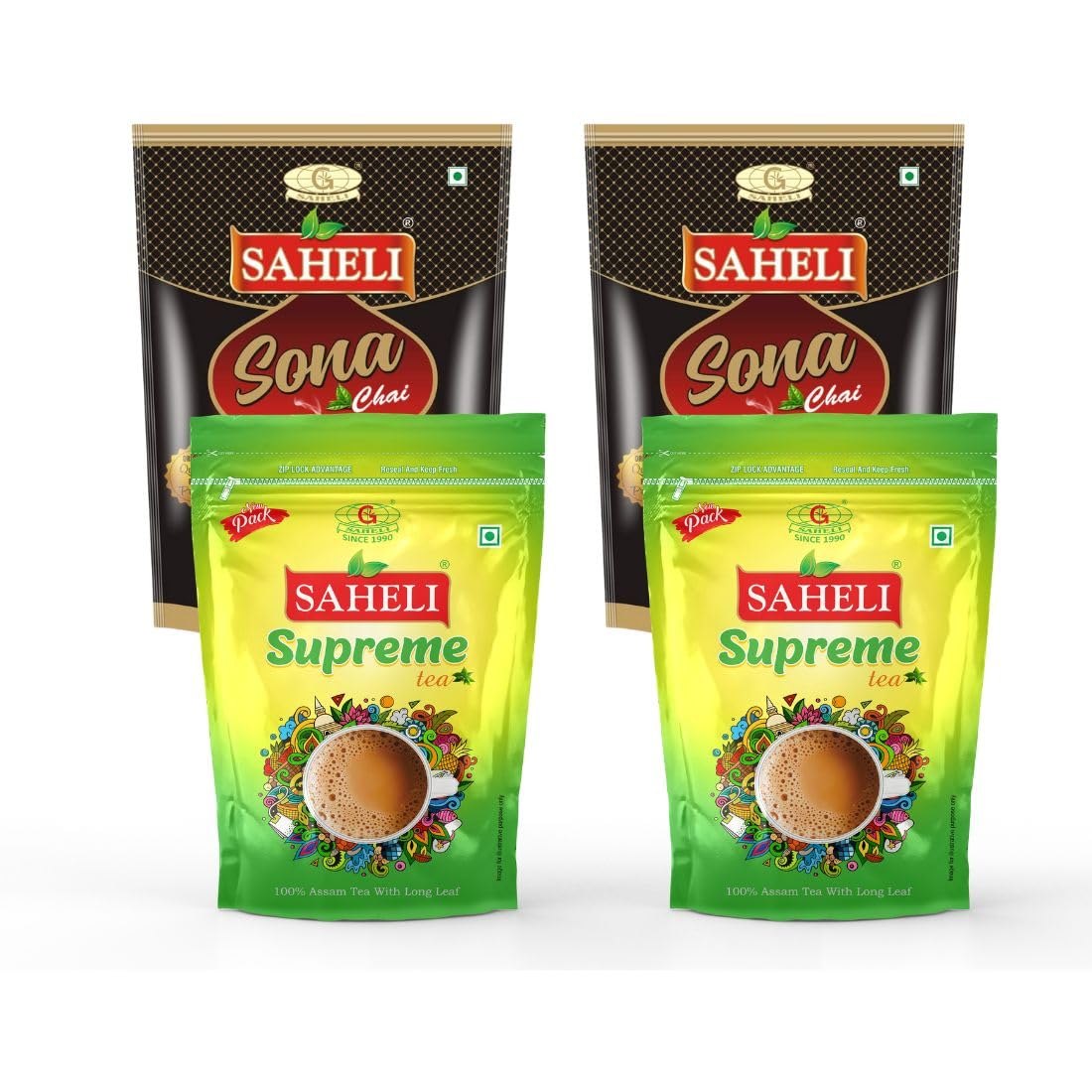 Saheli Tea With Aromatic Long Leaf Premium Tea, Ginger Tea, Extra ...