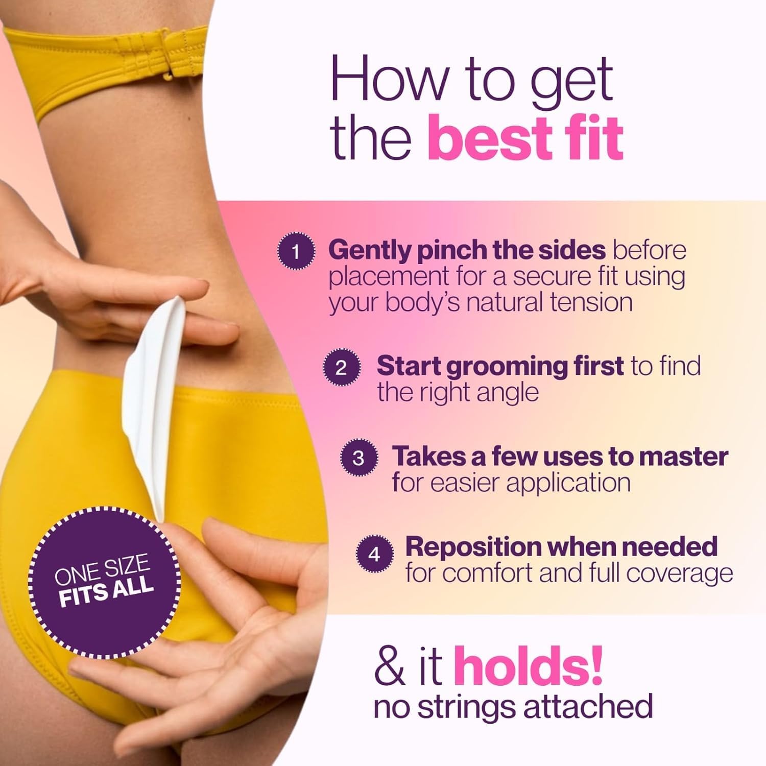 Snapklik.com : Womens Intimate Area Protection Shield Brazilian Waxing