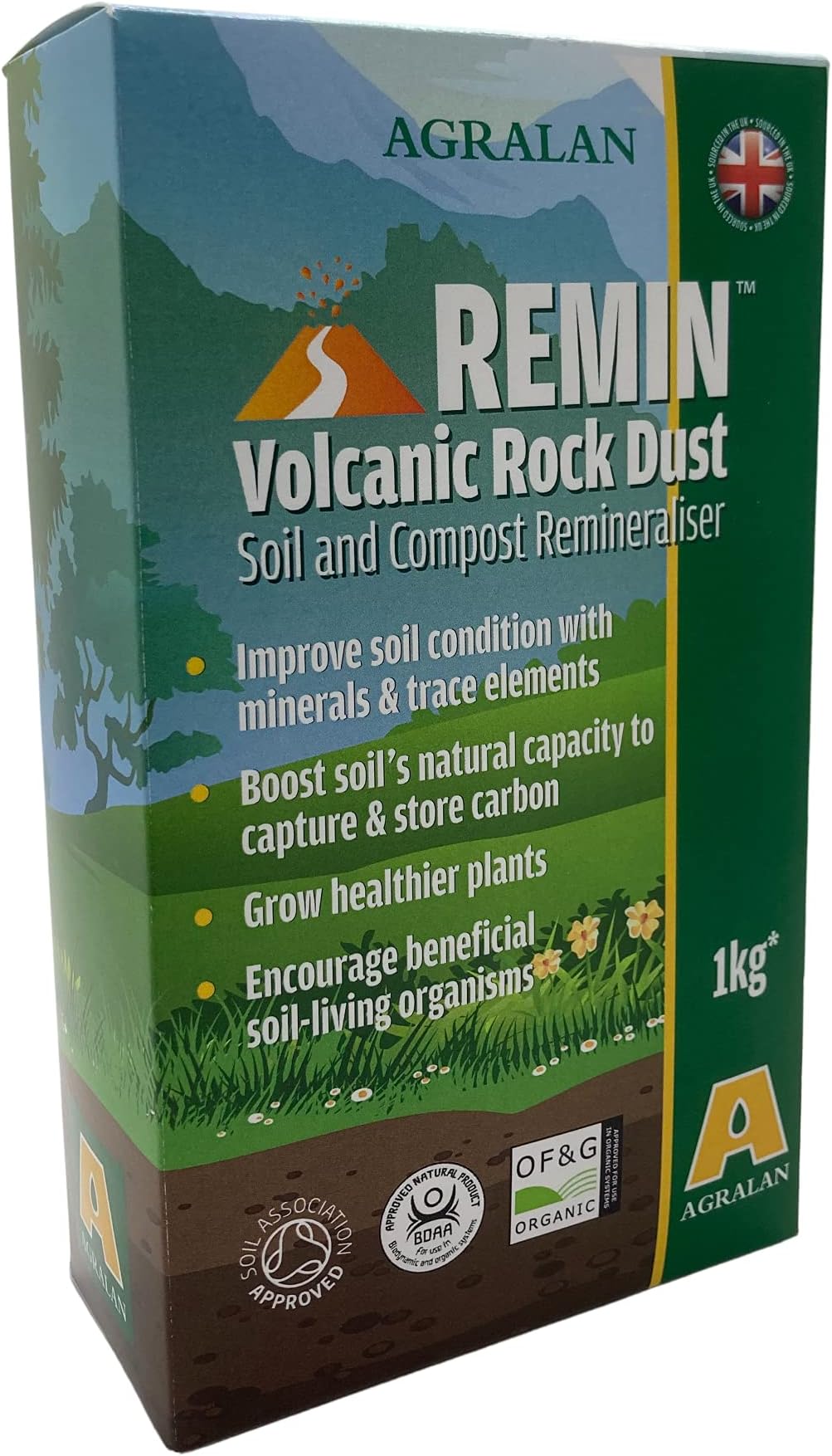Force Basalt Stone, Rock Flour (Dust) 25 kg : Amazon.co.uk: Garden