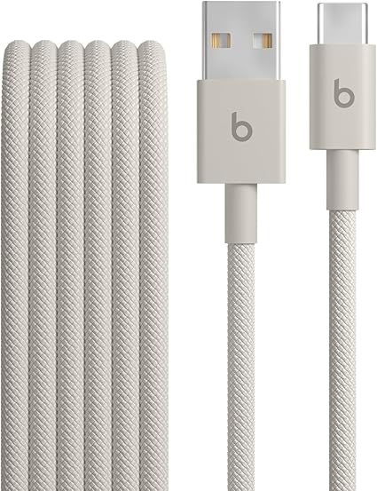 Amazon.com: Beats USB-A to USB-C Woven Cable Fast Charging Durable and ...