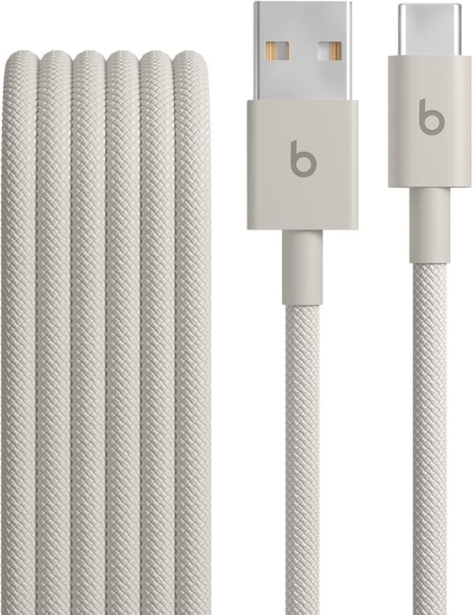 Amazon.com: Beats USB-A to USB-C Woven Cable Fast Charging Durable and ...