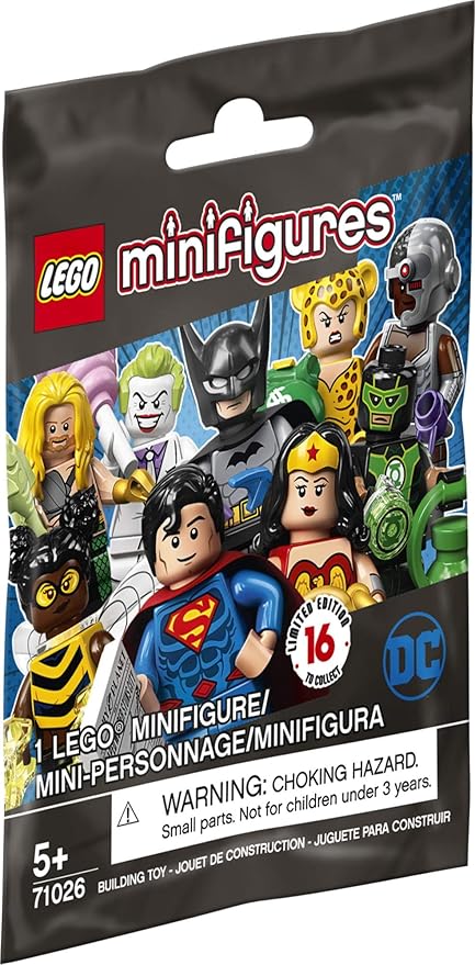 Amazon.com: LEGO Minifigures DC Super Heroes Series 71026 Collectible ...