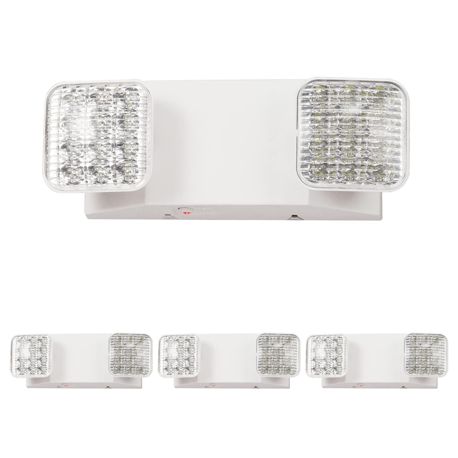 TANLUX LED Emergency Lights with Battery Backup, Two Head Adjustable ...