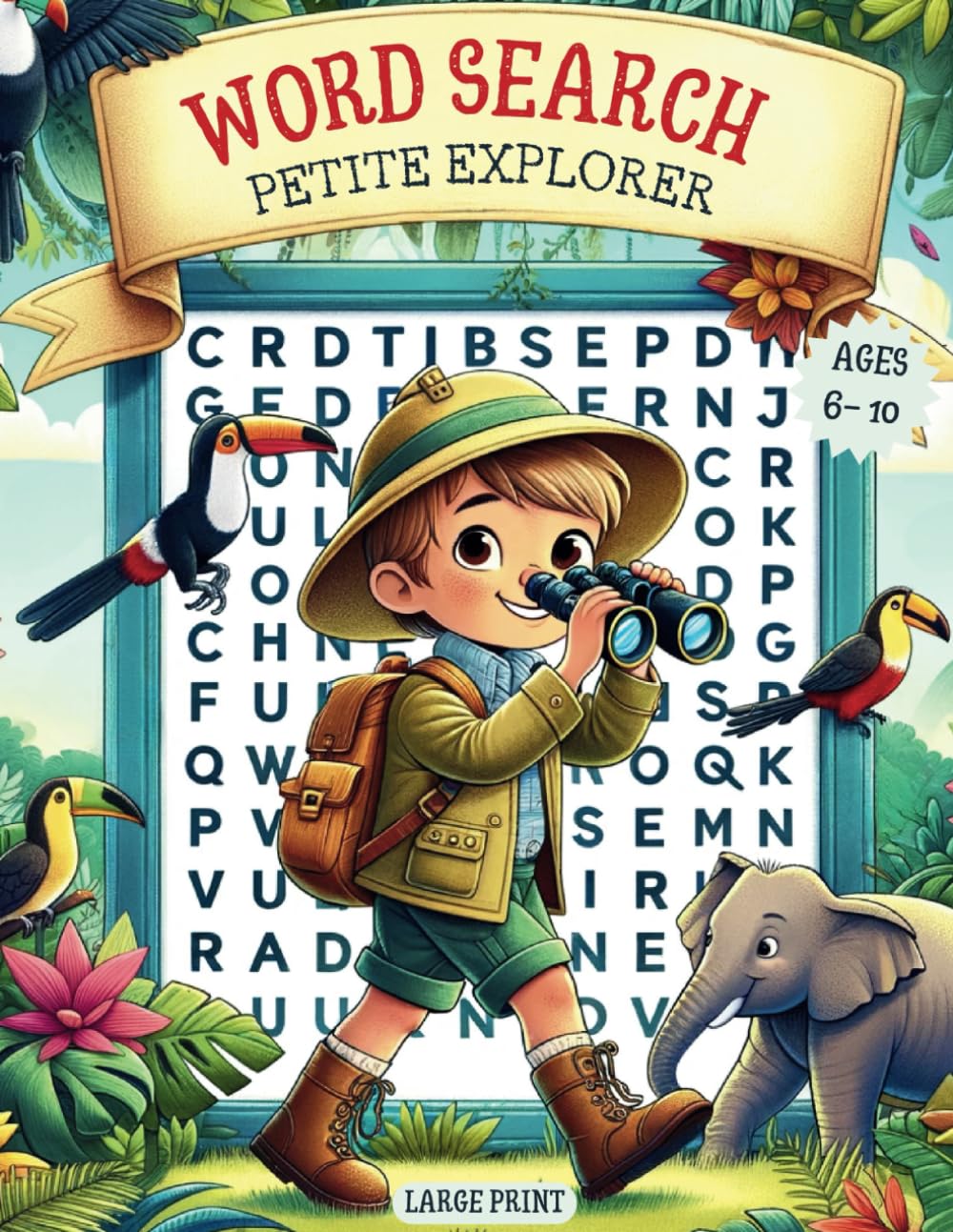 Petite Explorer Word Search: Fun and Educational Word Search puzzles ...