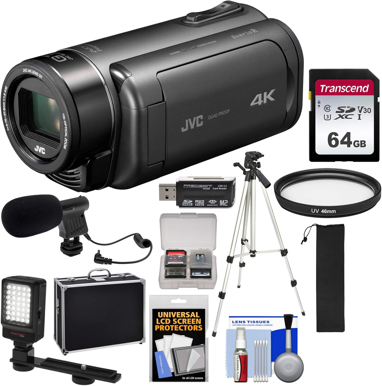Amazon.com : JVC Everio GZ-RY980 Quad Proof 4K Ultra HD Video Camera ...