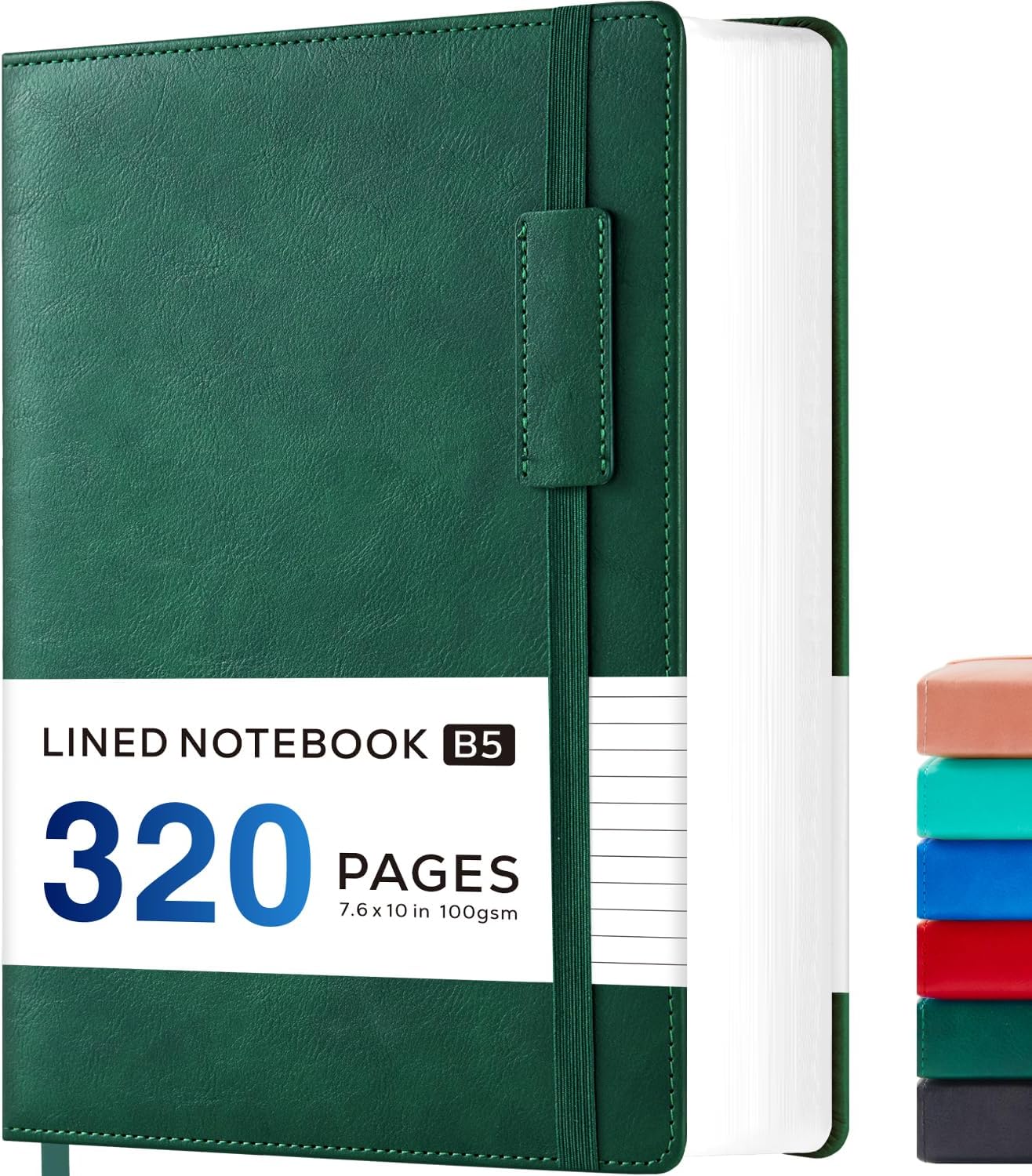 Dzhzal Lined Journal Notebook Tree, B5 365 Pages College Ruled 100gsm ...