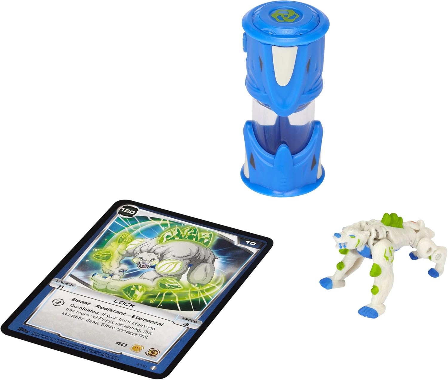 Amazon.com: Monsuno 1 Core-Tech/Lock 39 Elemental Edition, 1 Pack ...