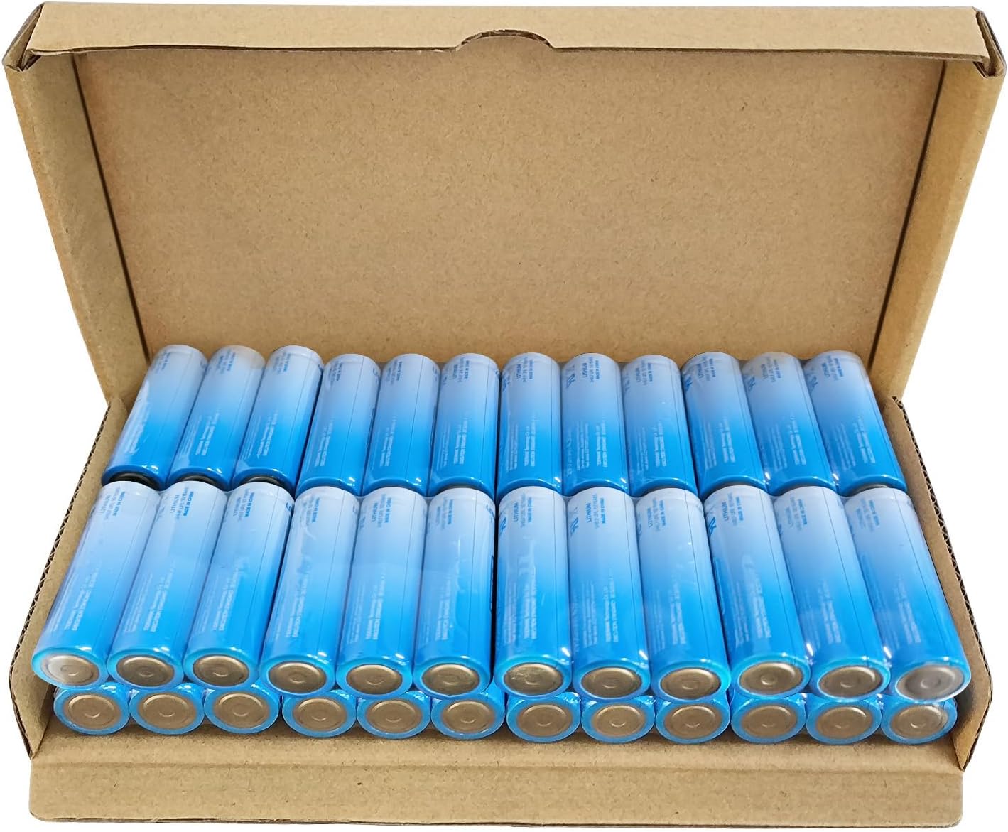 Amazon.com: Tiderank AA Lithium Battery 48 Pack, Long Lasting 2900mAh 1 ...