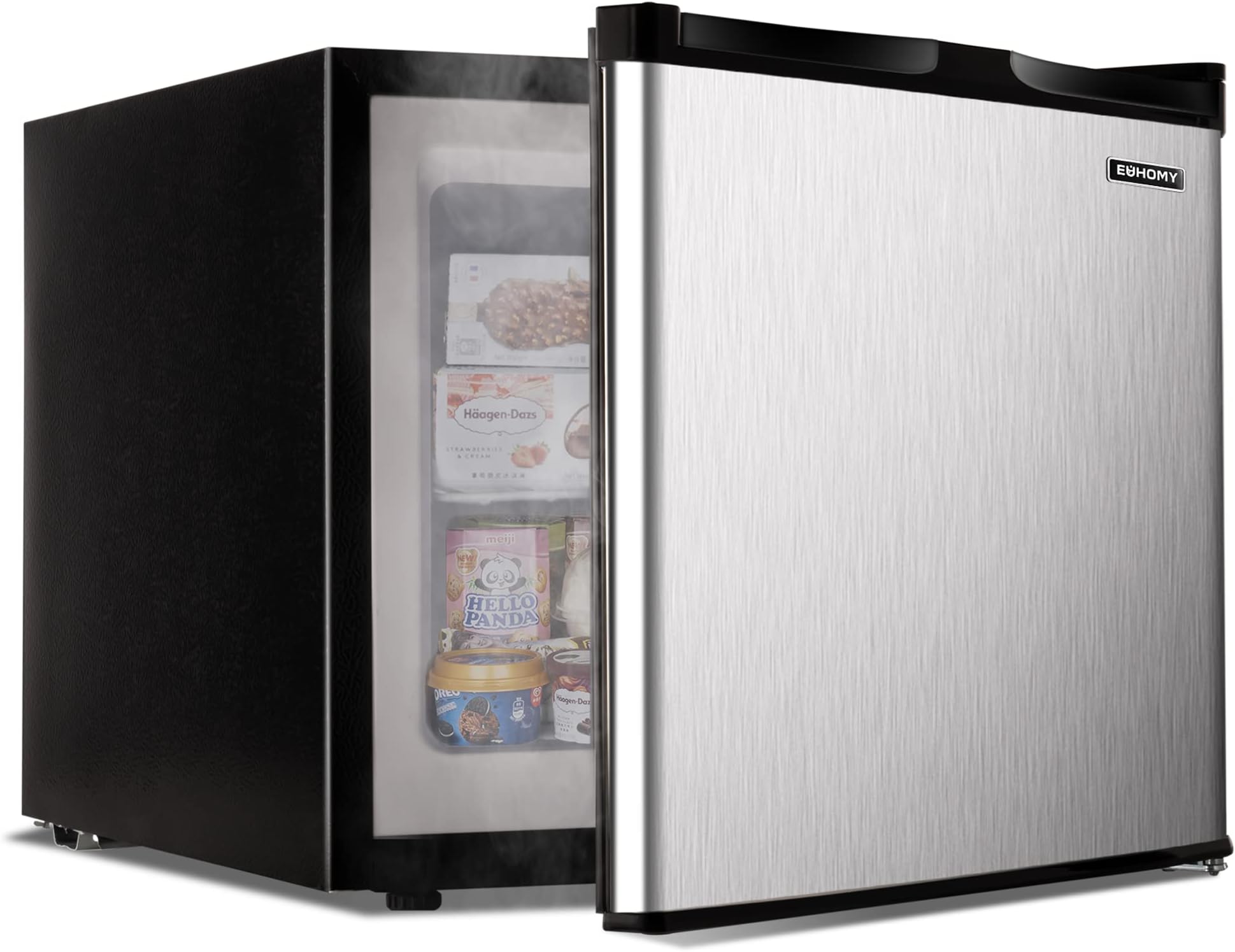 Amazon.com: EUHOMY Mini Freezer Countertop,1.1 Cubic Feet, Single ...
