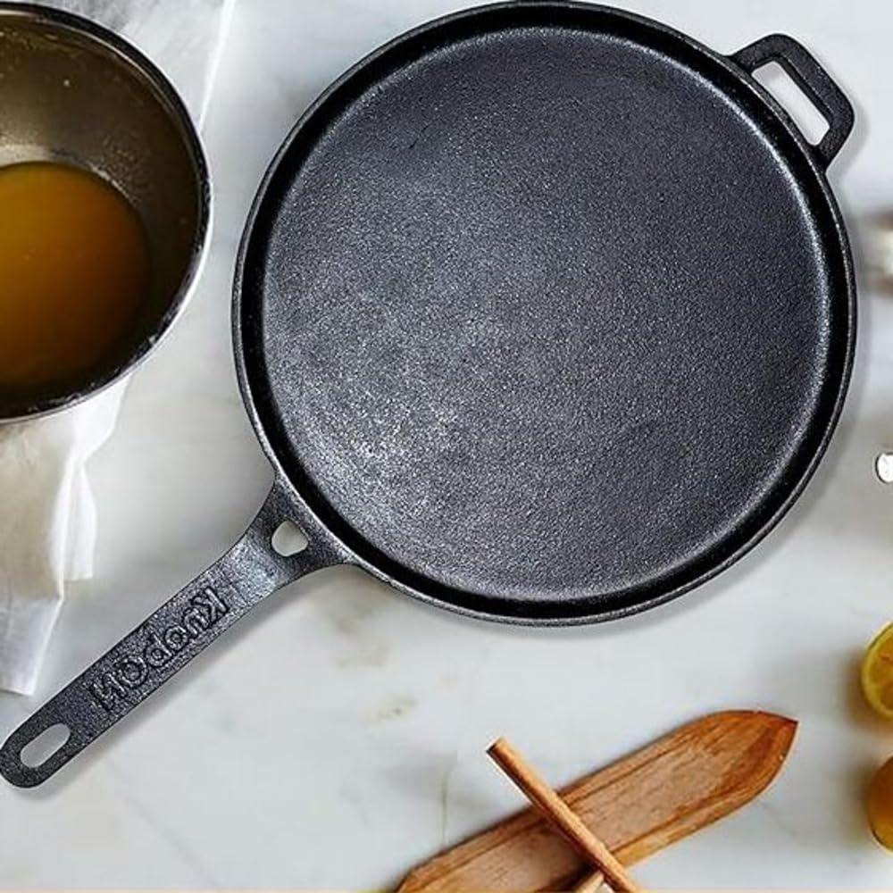 Buy The Indus Valley Super Smooth Cast Iron Tawa for Dosa/Chapathi | 25 ...