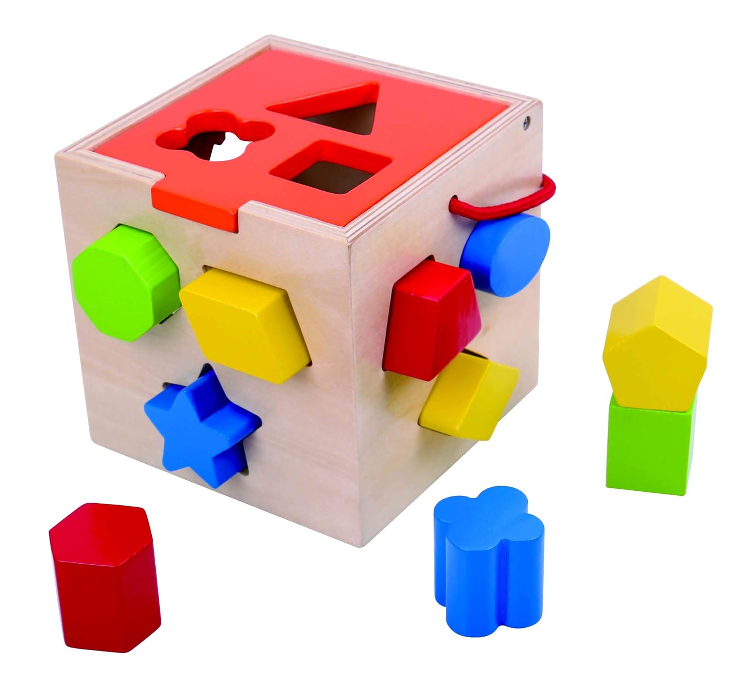 Buy Fat Brain Toys Shape Sorter - Take Along Shape Sorter Online at Low ...