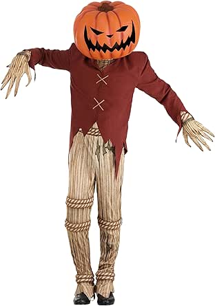 Amazon.com: Adult Jack the Pumpkin King Costume | Mens Nightmare Before ...