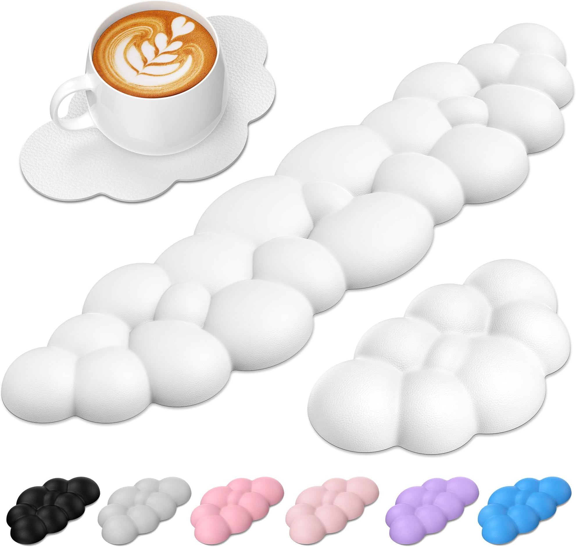 Amazon.com: Sushret Cloud Wrist Rest for Keyboard and Mouse, Memory ...