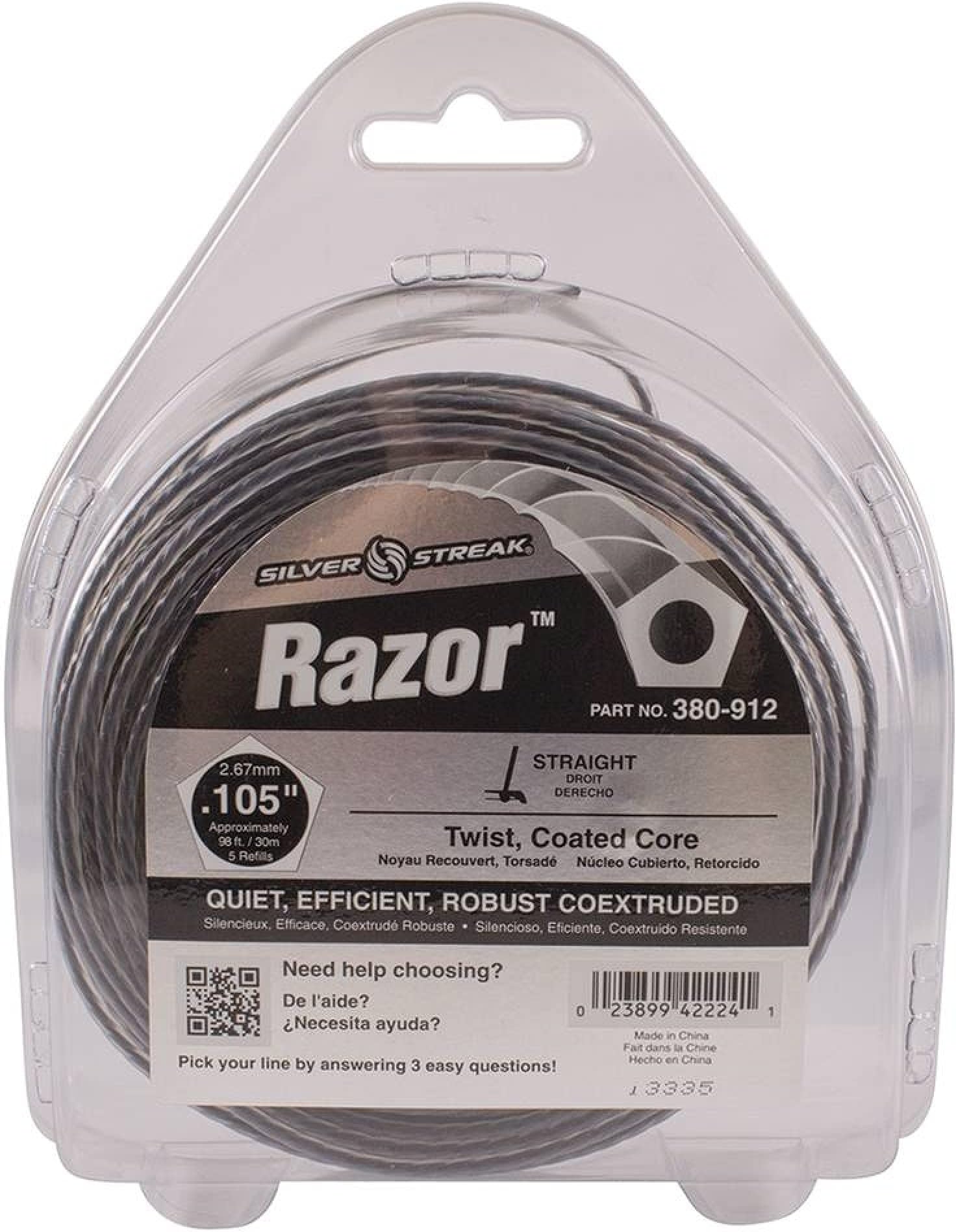 Amazon.com : Stens Silver Streak Razor Trimmer Line, .130 1 lb. Donut ...
