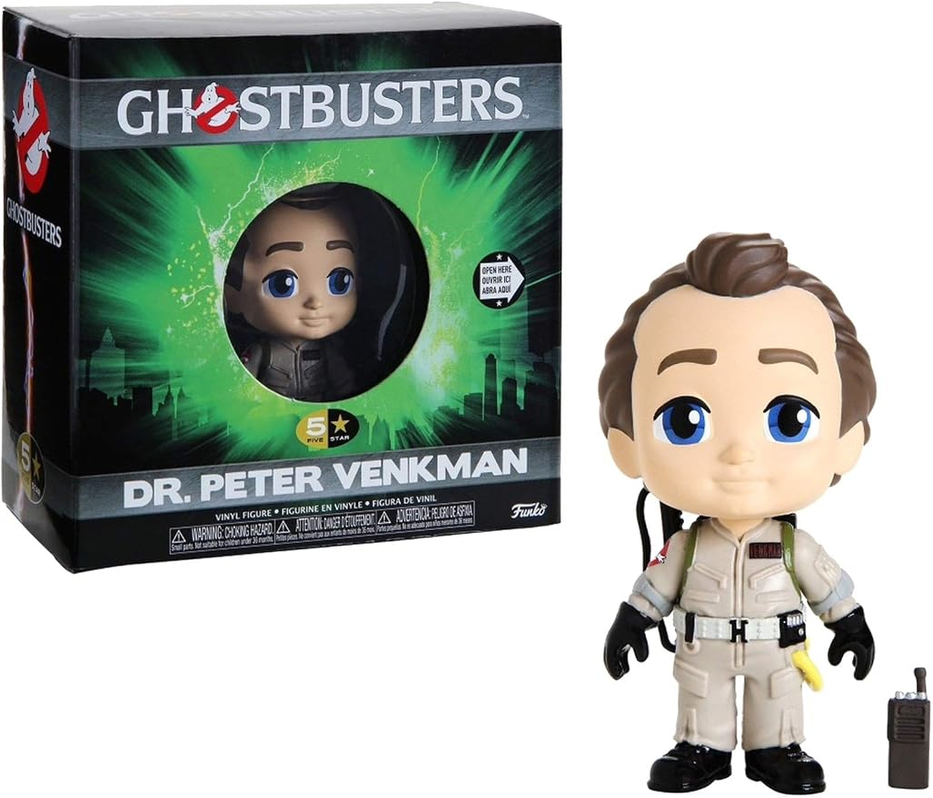 Funko 5 Star: Ghostbusters-Dr. Peter Venkman Collectible Figure ...