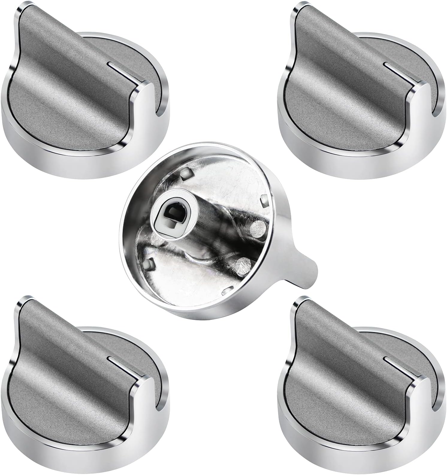 LUXRILIX Upgraded Stove Knobs W10594481 Replacements for Whirlpool Gas ...