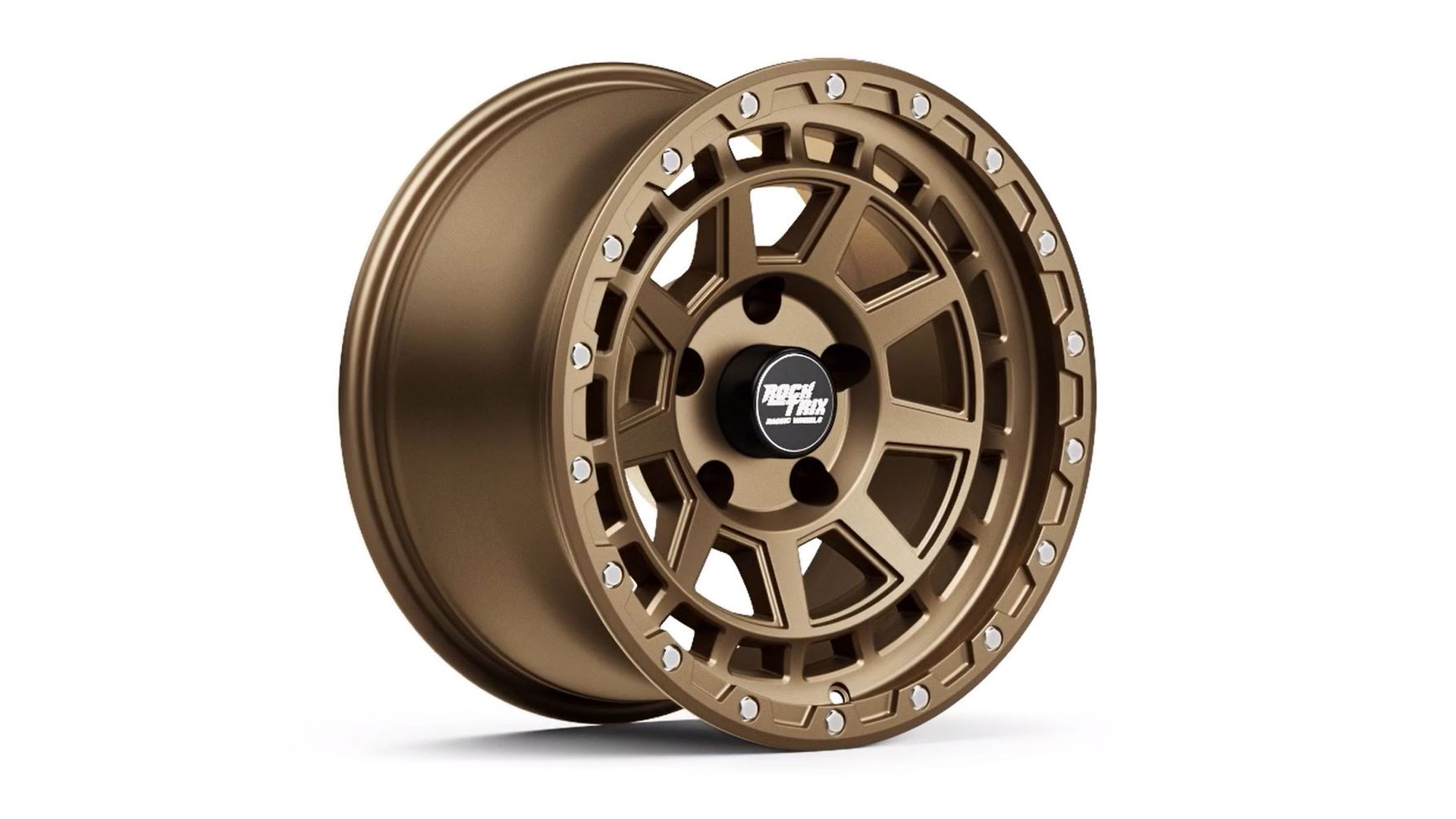 Watch RockTrix RT114 - 9 Flat Spoke 17x9 Wheel Matte Bronze 5-Lug on ...