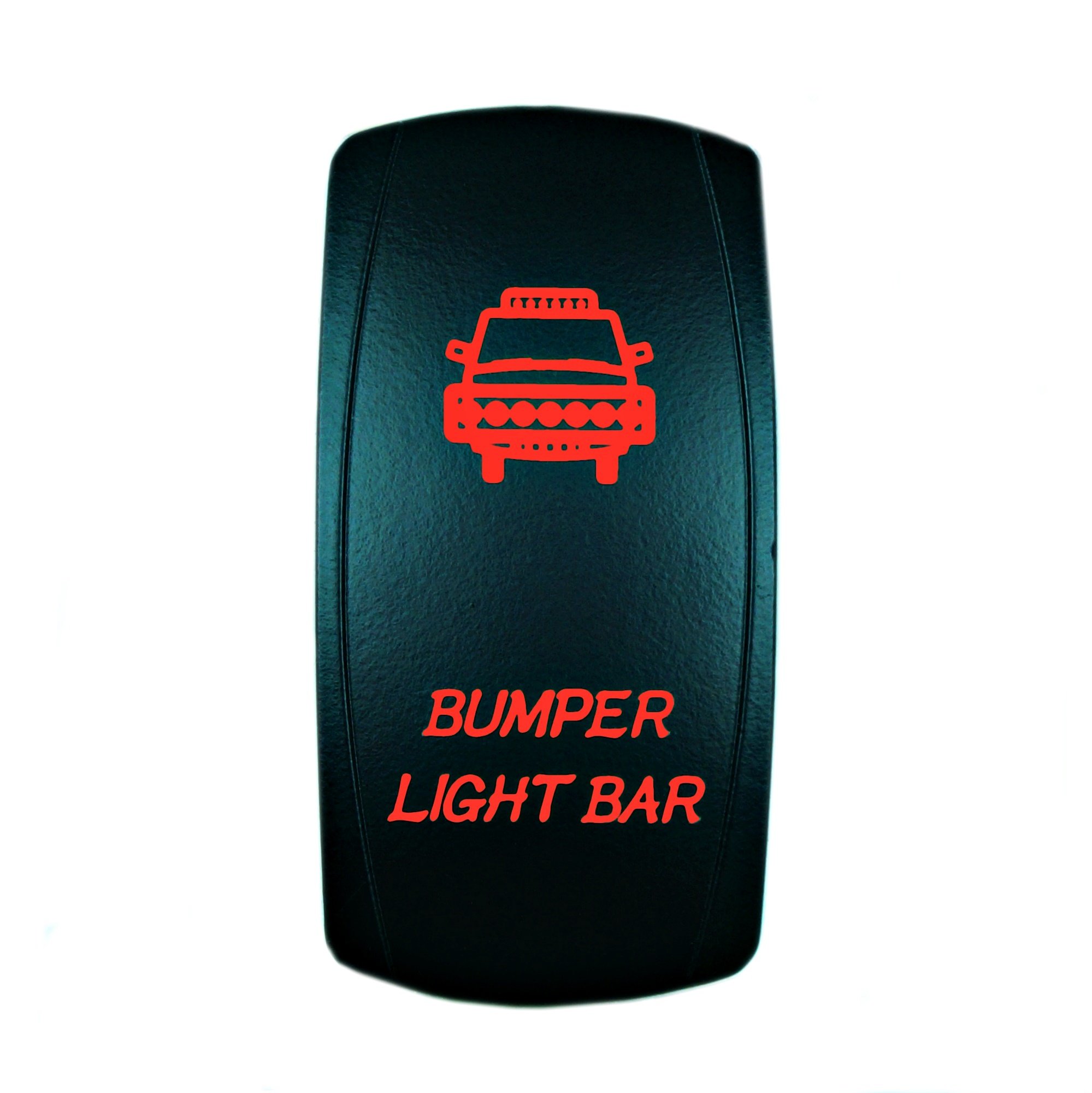 Amazon.com: Universal Laser Rocker Switch Backlit LED BUMPER LIGHT BAR ...