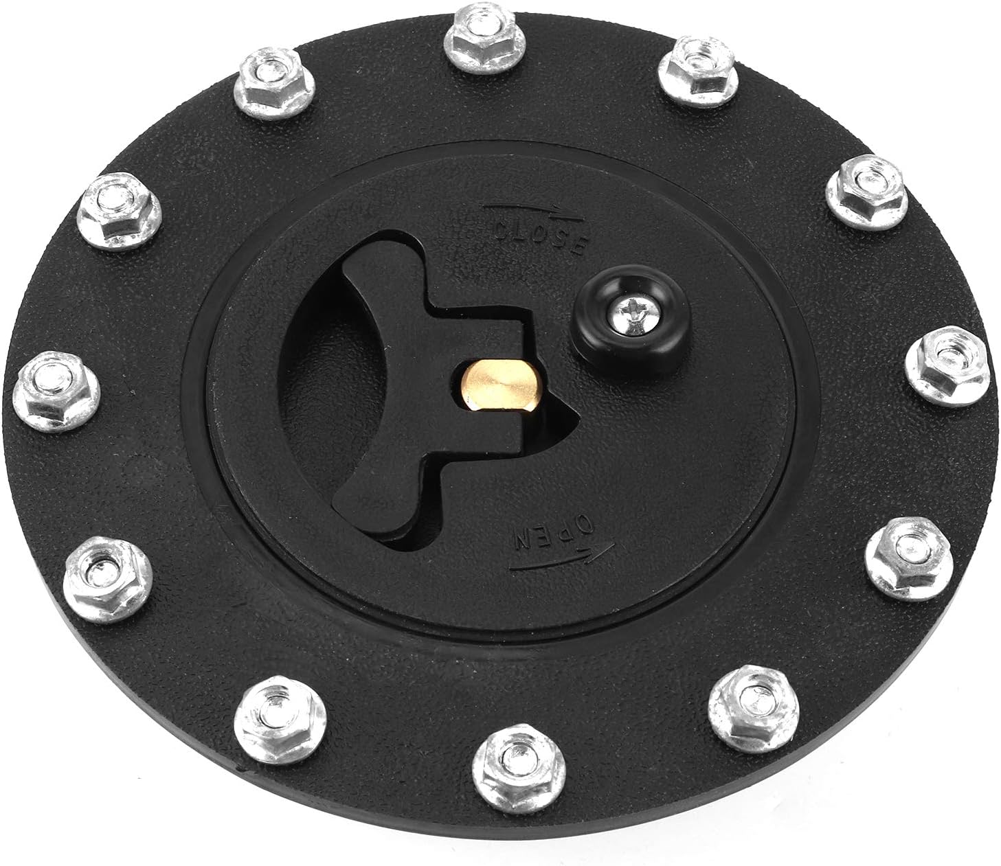 Amazon.com: X AUTOHAUX 1 Set Aluminum Easy Fill Fuel Cell Cap with 12 ...