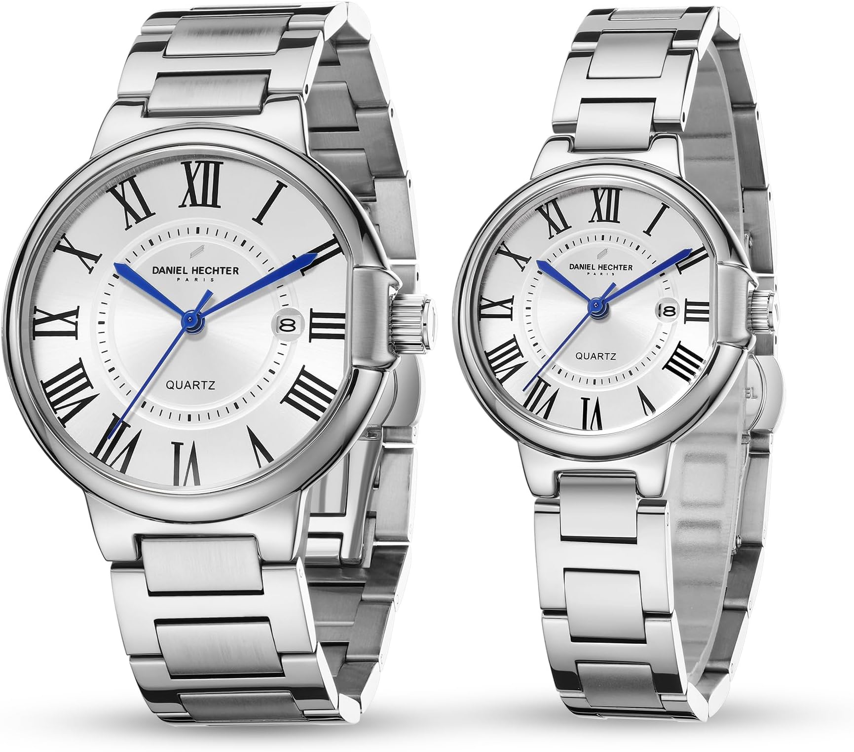 Buy Daniel Hechter Analogue White Dial Unisex's Watch-DHP-1001-11 at ...