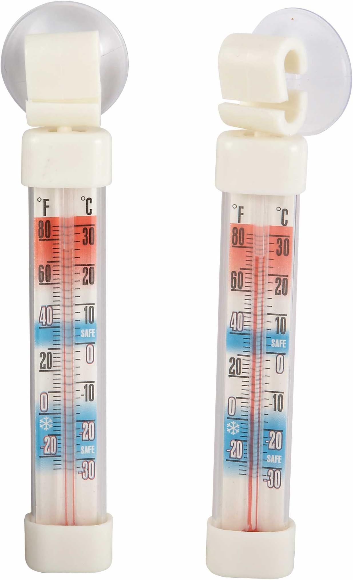 Amazon.com: Winco Refrigerator/Freezer Thermometers with Suction Cups ...