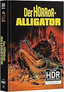 DER HORROR-ALLIGATOR - 8-Disc wattiertes Mediabook - Cover B (1 x 4K ...