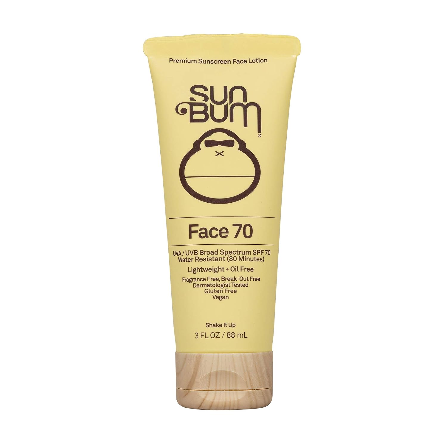 Amazon.com: Sun Bum Original SPF 70 Sunscreen Face Lotion | Vegan and ...