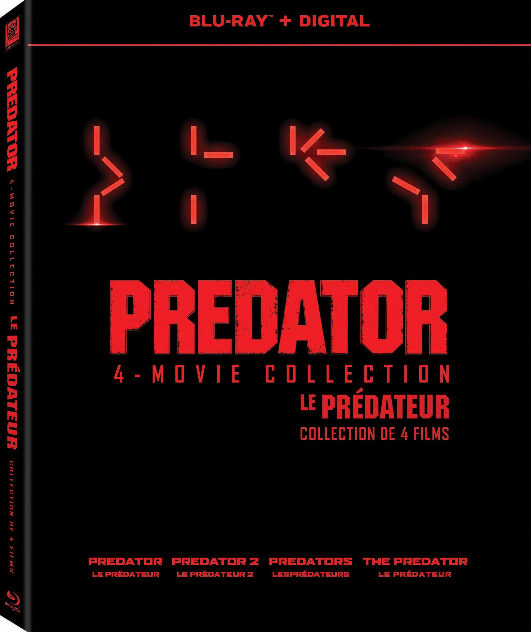 Amazon.com: Predator: 4-Movie Collection [Blu-ray + Digital HD] : Video ...