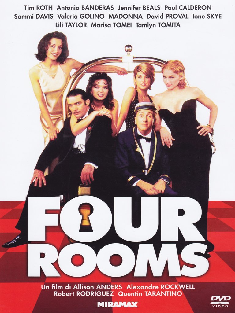 Four Rooms (DVD): Amazon.it: Tim Roth, Antonio Banderas, Jennifer Beals ...