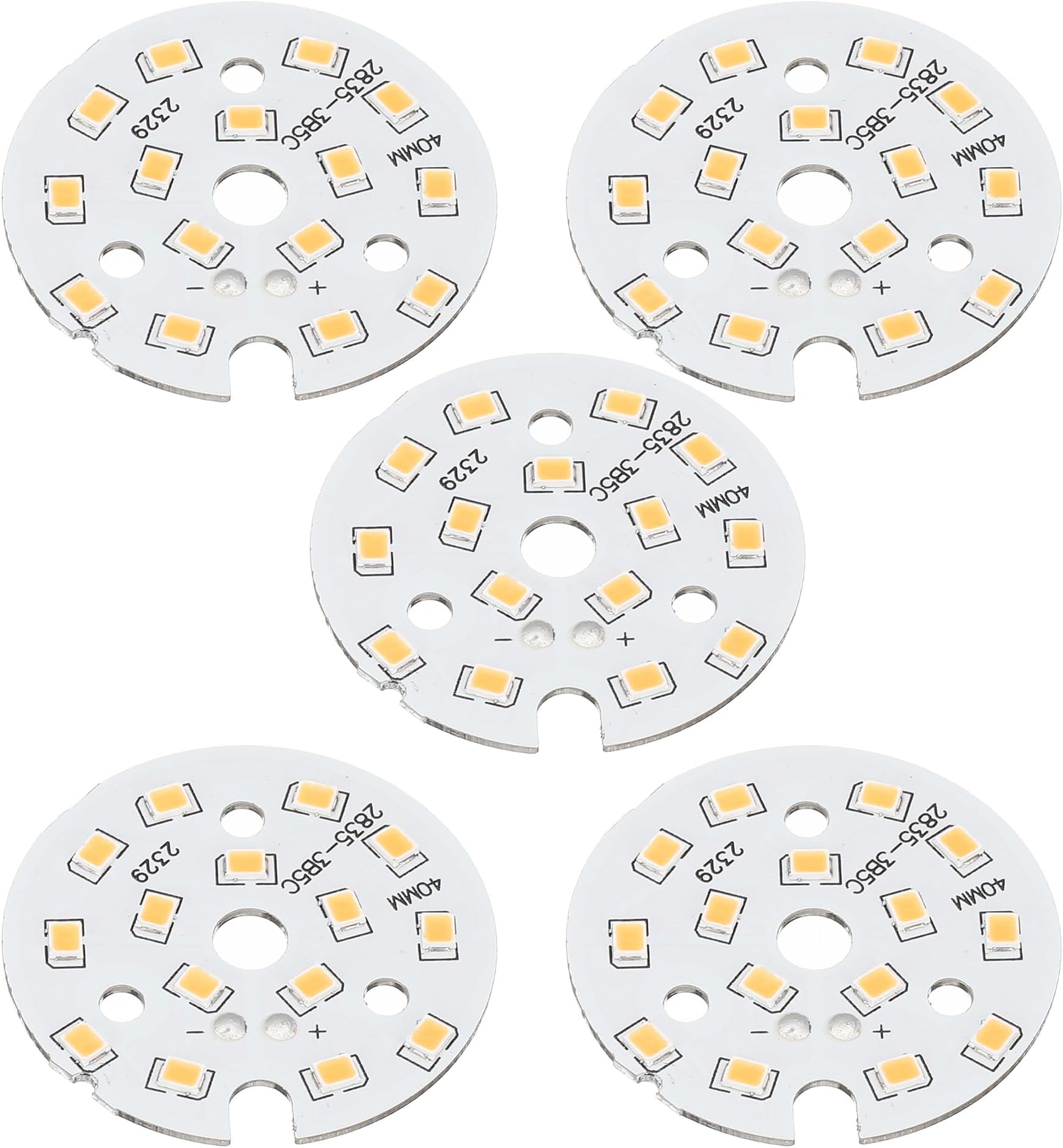 YXQ 5730 LED Chip Bulb Module 300mA 9W 18 LEDs Circular Pure White ...