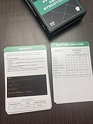 Amazon.com: Python and Data Structures Flashcards for Beginners and Experienced Programmers ...