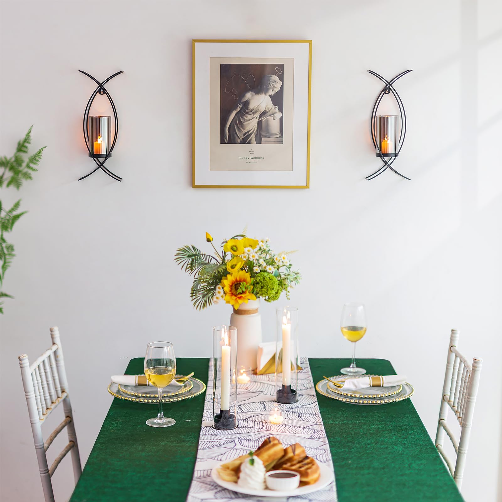 Hanging Pictures Between Sconces The Easiest Way To Hang Sconces
