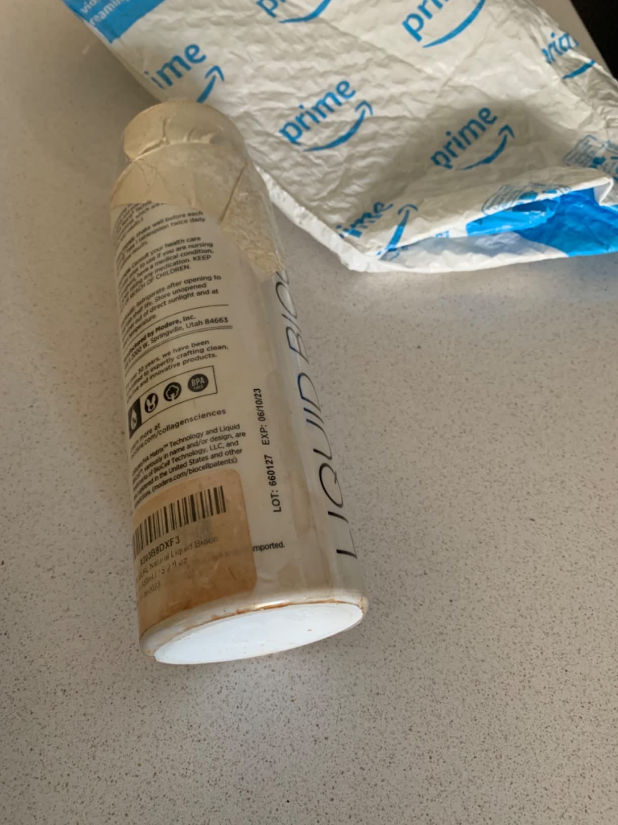 MODERE Natural Liquid Biocell Collagen with Hyaluronic Acid, 1 Tbsp ...