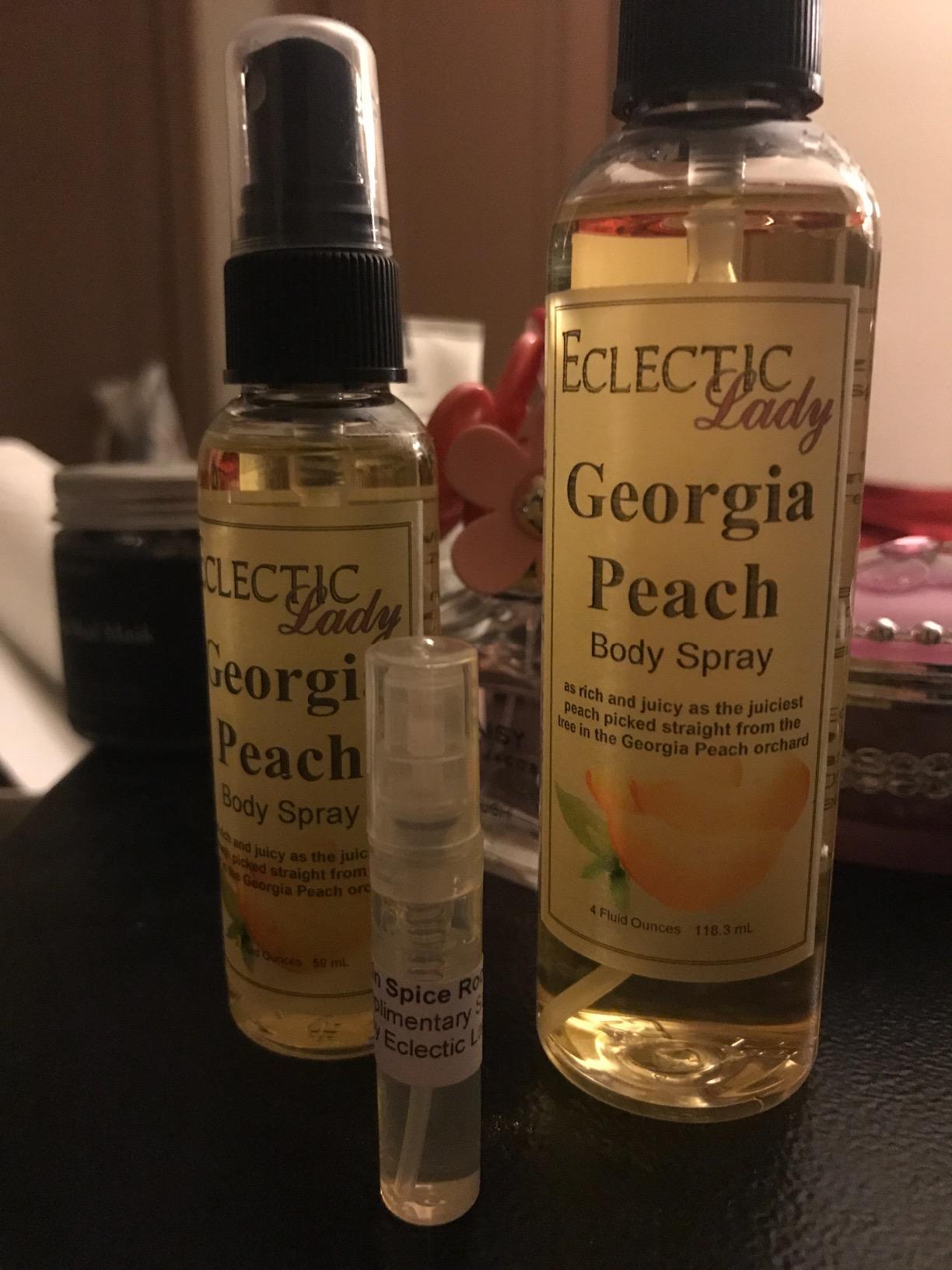 Amazon.com : Georgia Peach Body Spray, 16 ounces, Body Mist for Women ...