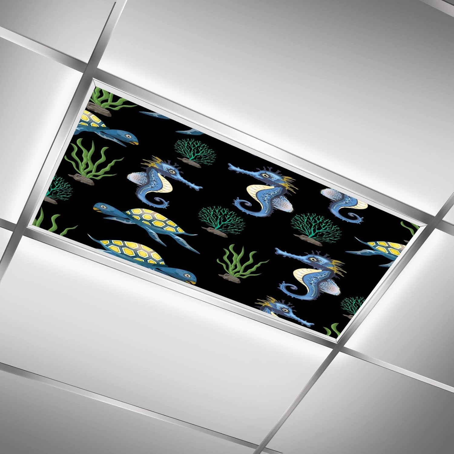 Amazon.com: Lights Fluorescent Light Covers for Classroom Office ...