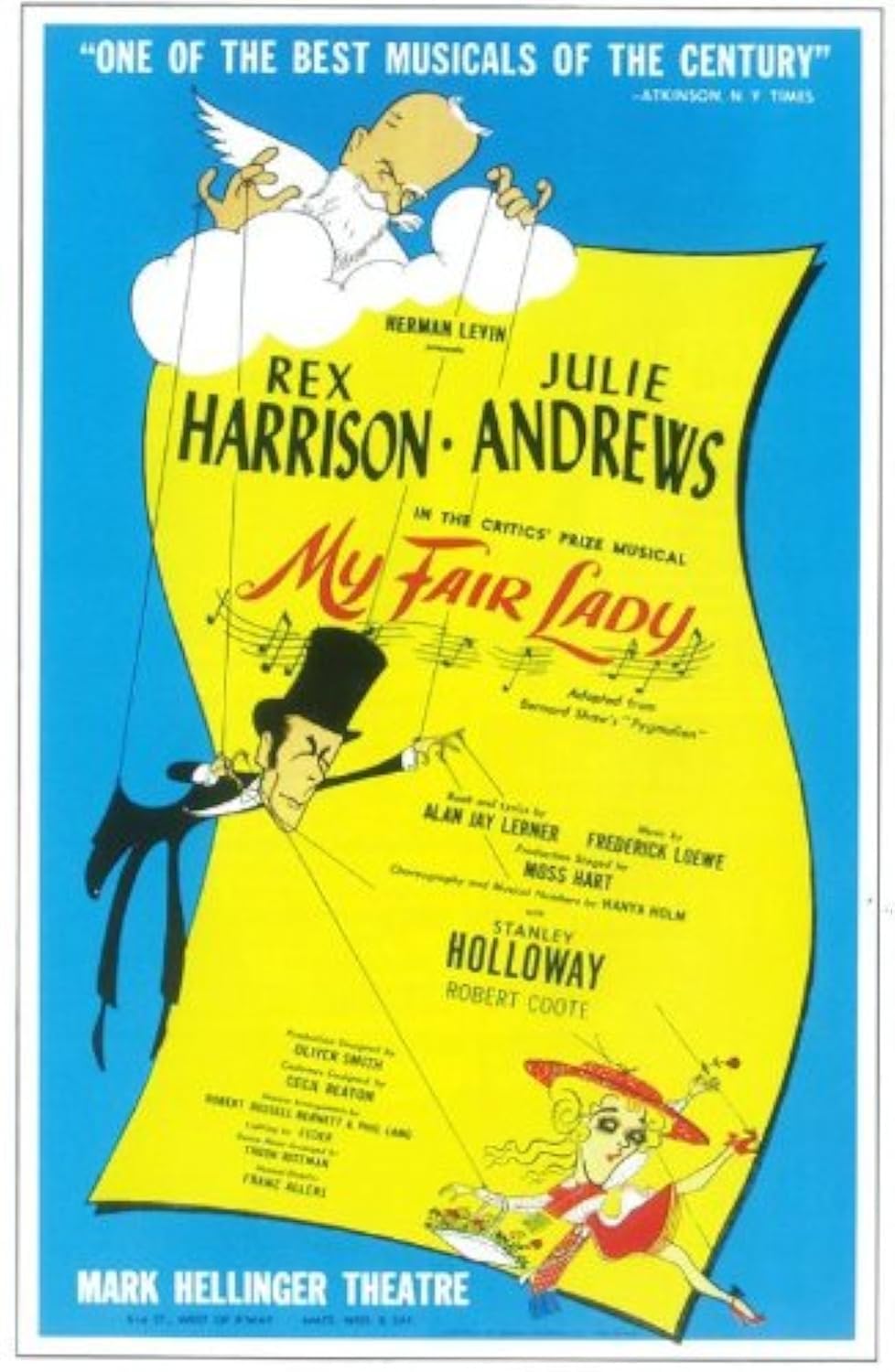 Amazon.com: Incline Wholesale Posters My Fair Lady (Broadway) 11 x 17 ...