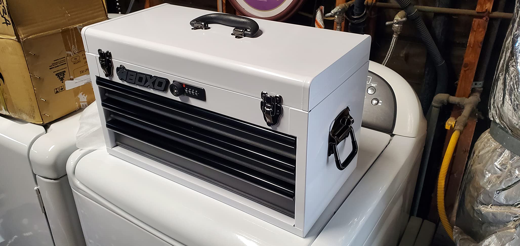 $27/mo - Finance BOXO USA Heavy Duty 103 Piece MotoBox Tool Box - White ...