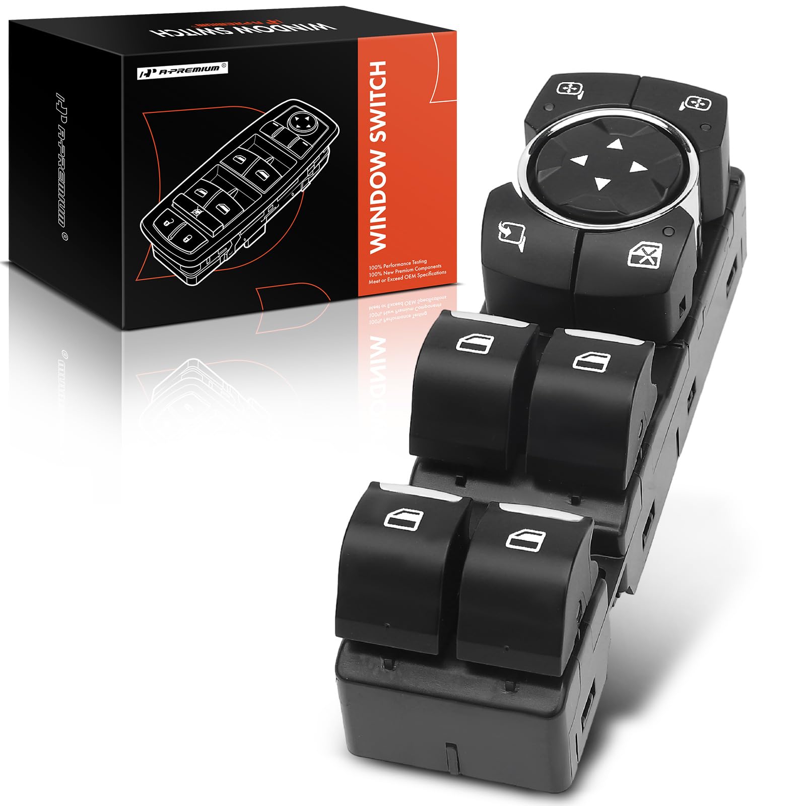 A-Premium Master Power Window Switch Compatible with Ford F-150 F150 ...