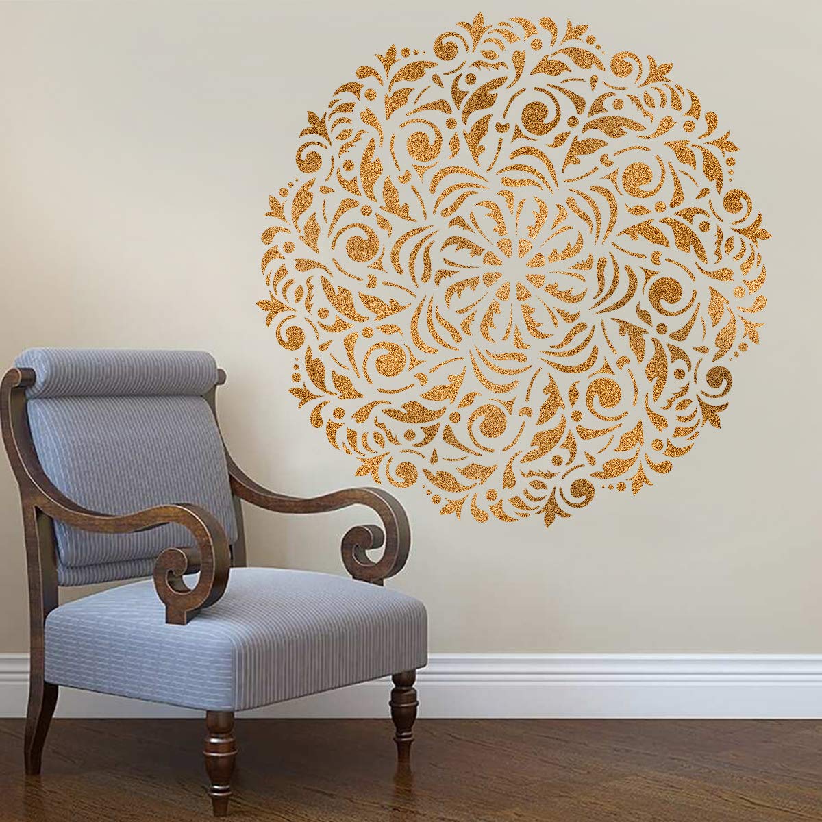 Design in Mandala Design Wall Painting Stencils Wall Design Stencils ...