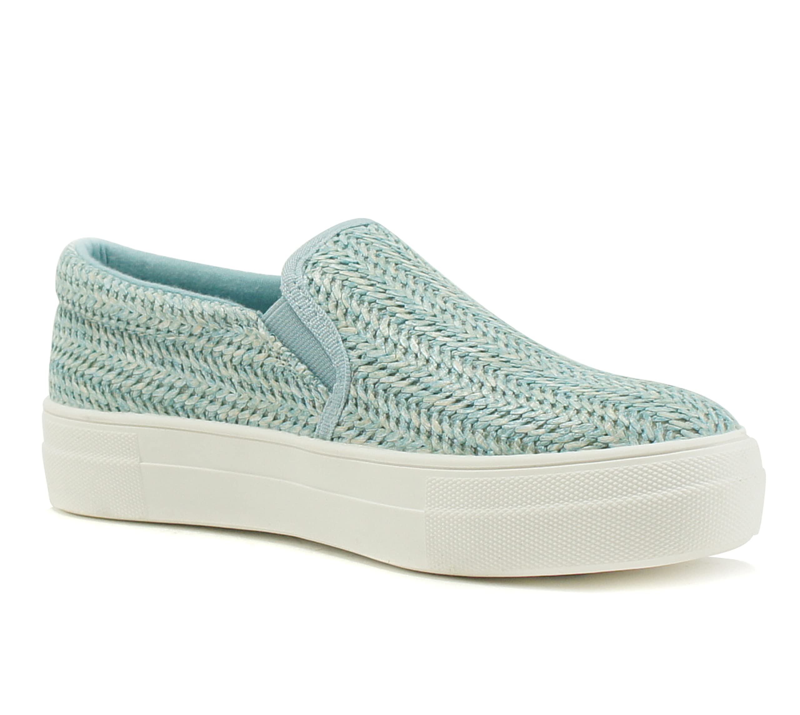 Soda TOPSHOE ave- Hike Platform Slip- On Sneaker w/Cushion Foam