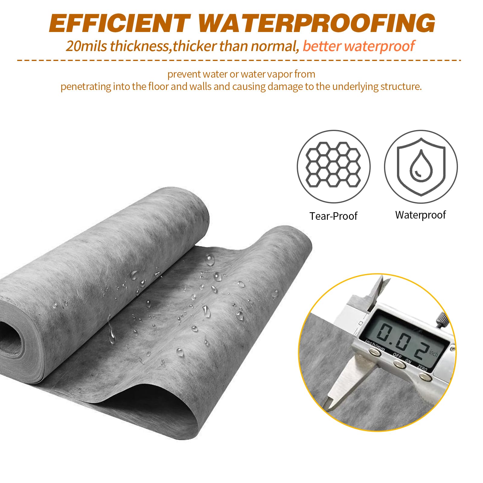 Shower Waterproofing Membranes Waterproof & Uncoupling Membranes