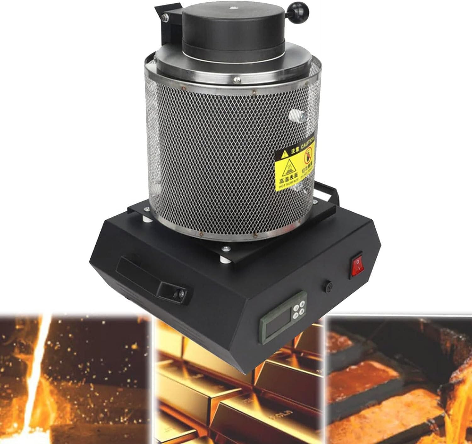 Amazon.com: Gold Melting Furnace, Electric Gold Smelting Furnace, Gold ...