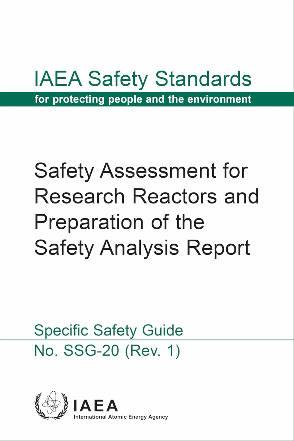 Safety Assessment for Research Reactors and Preparation of the Safety ...
