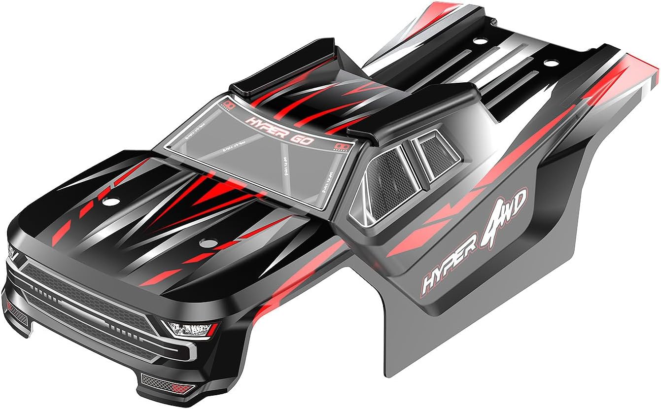 Amazon.com: HYPER GO 1430K2 1/14 Scale RC Car Accessories Black & Red ...