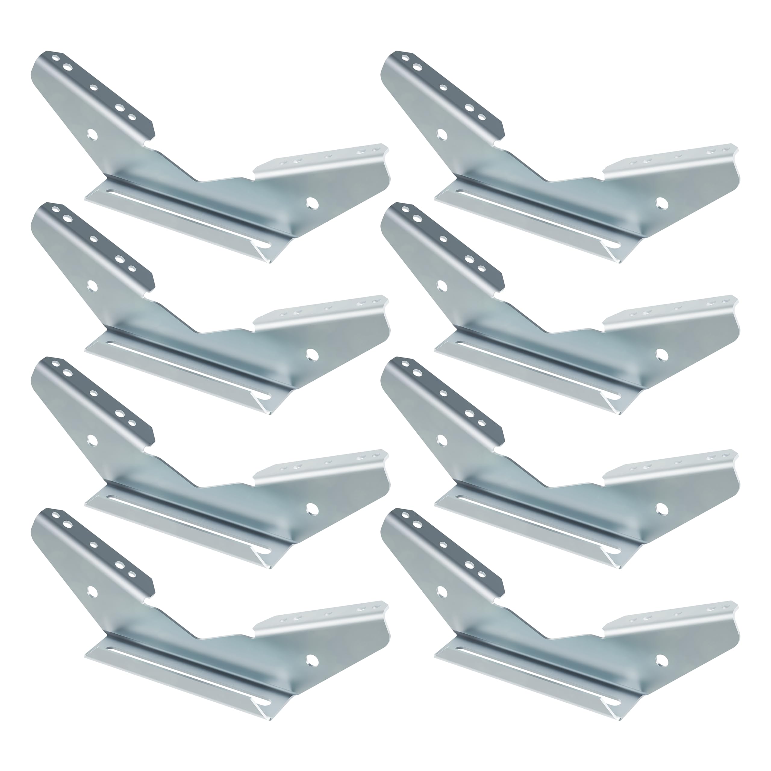 Amazon.com: KUAFU 8Pcs Trailer Wing Bracket Universal Fit Bunk Bolster ...