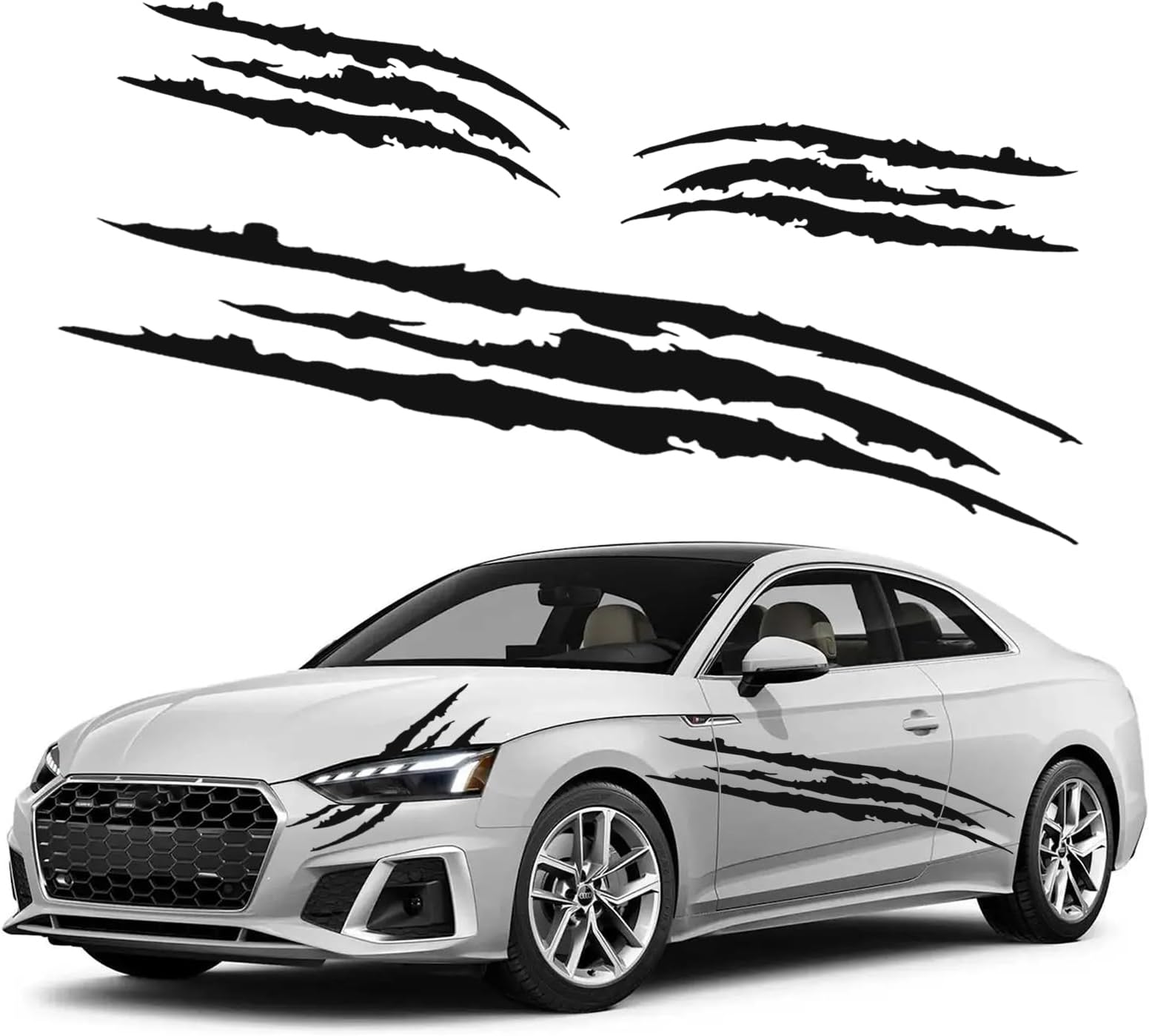 Amazon.com: 2PCS Claw Mark Decals for Cars,Headlight Car Sticker ...