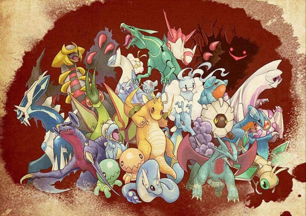 Dragon Type Pokemon Wallpaper