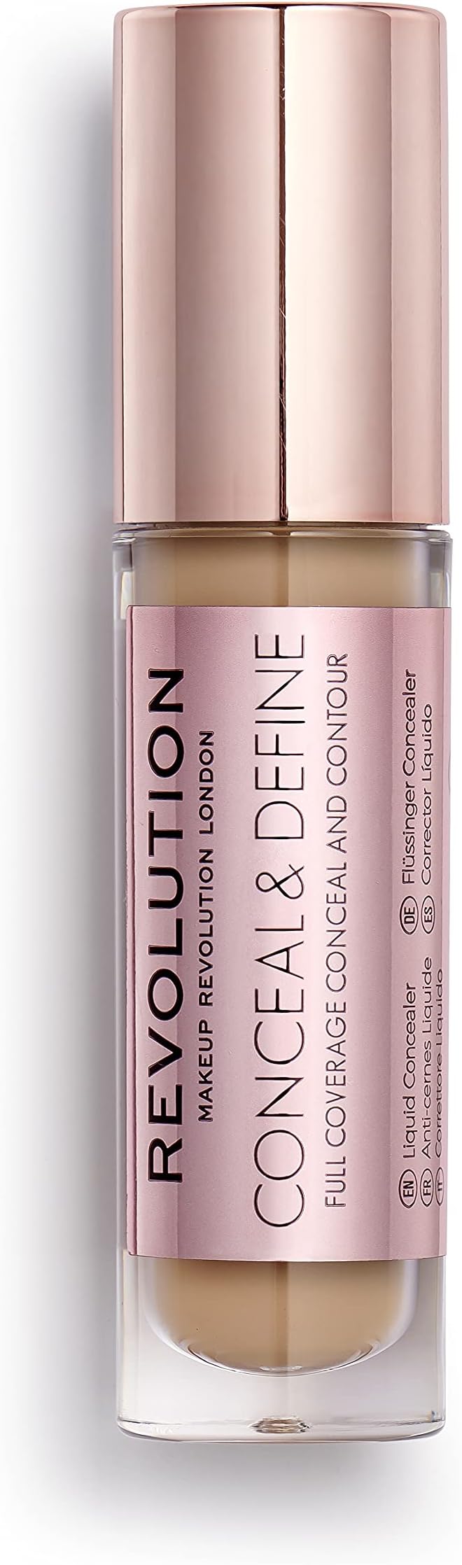 Amazon.com : Revolution, Conceal & Define Concealer, Full Coverage ...